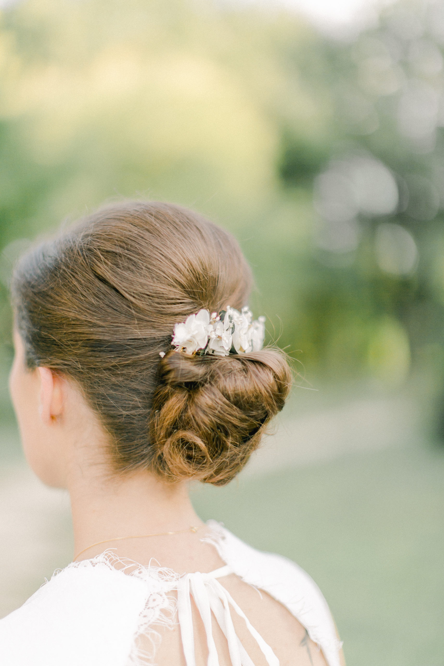 4 styles de chignons pour mon mariage - Les Fleurs Dupont